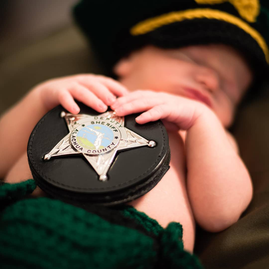 1 – Baby with a Badge – ALACHUA COUNTY SHERIFF'S OFFICE